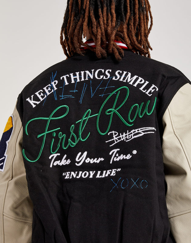 First Row #1 Varsity Jacket – DTLR