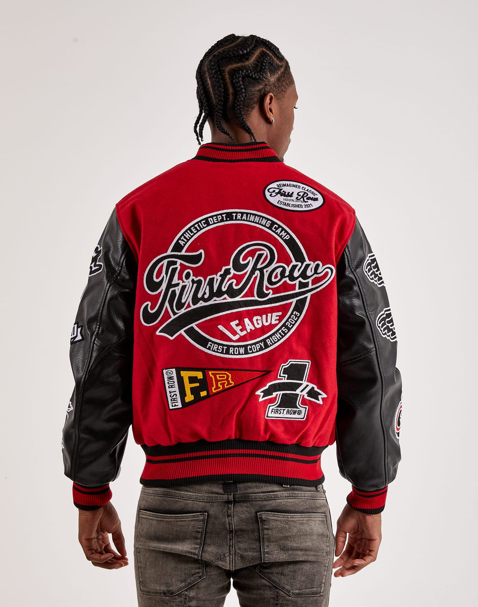 First Row The Best Never Rest Varsity Jacket – DTLR