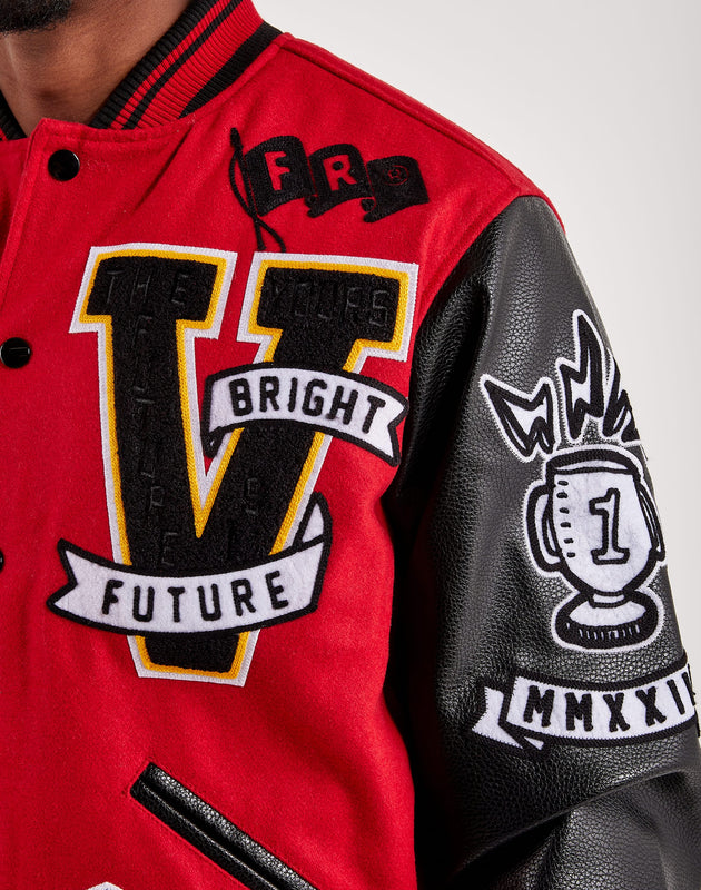 First Row The Best Never Rest Varsity Jacket – DTLR