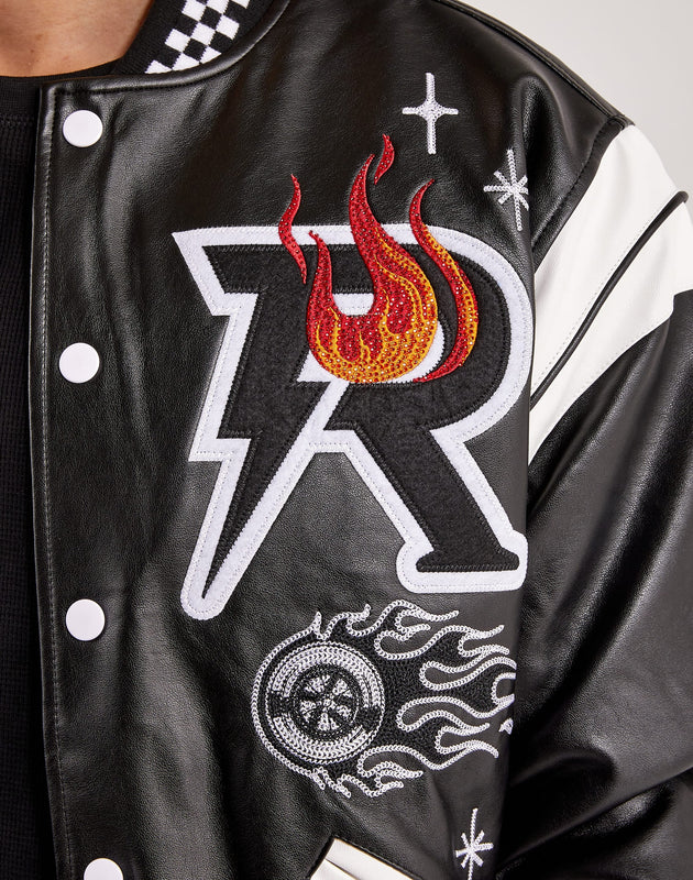 First Row Leather Racing Jacket – DTLR