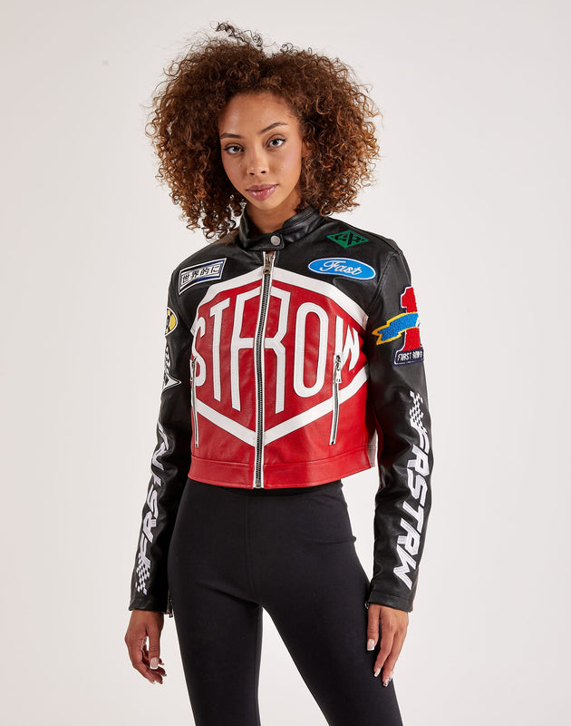 First Row Moto Leather Jacket – DTLR