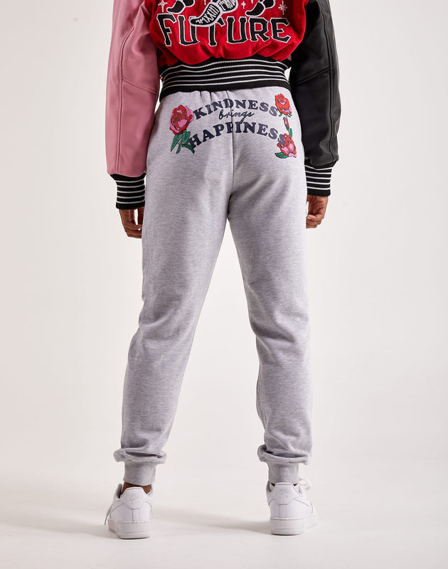First Row Flower Power Fleece Joggers – DTLR