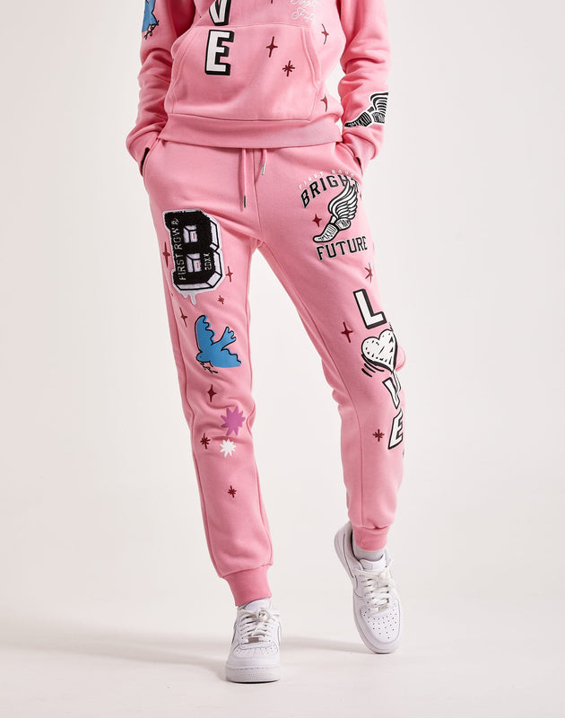 First Row Love Fleece Joggers – DTLR