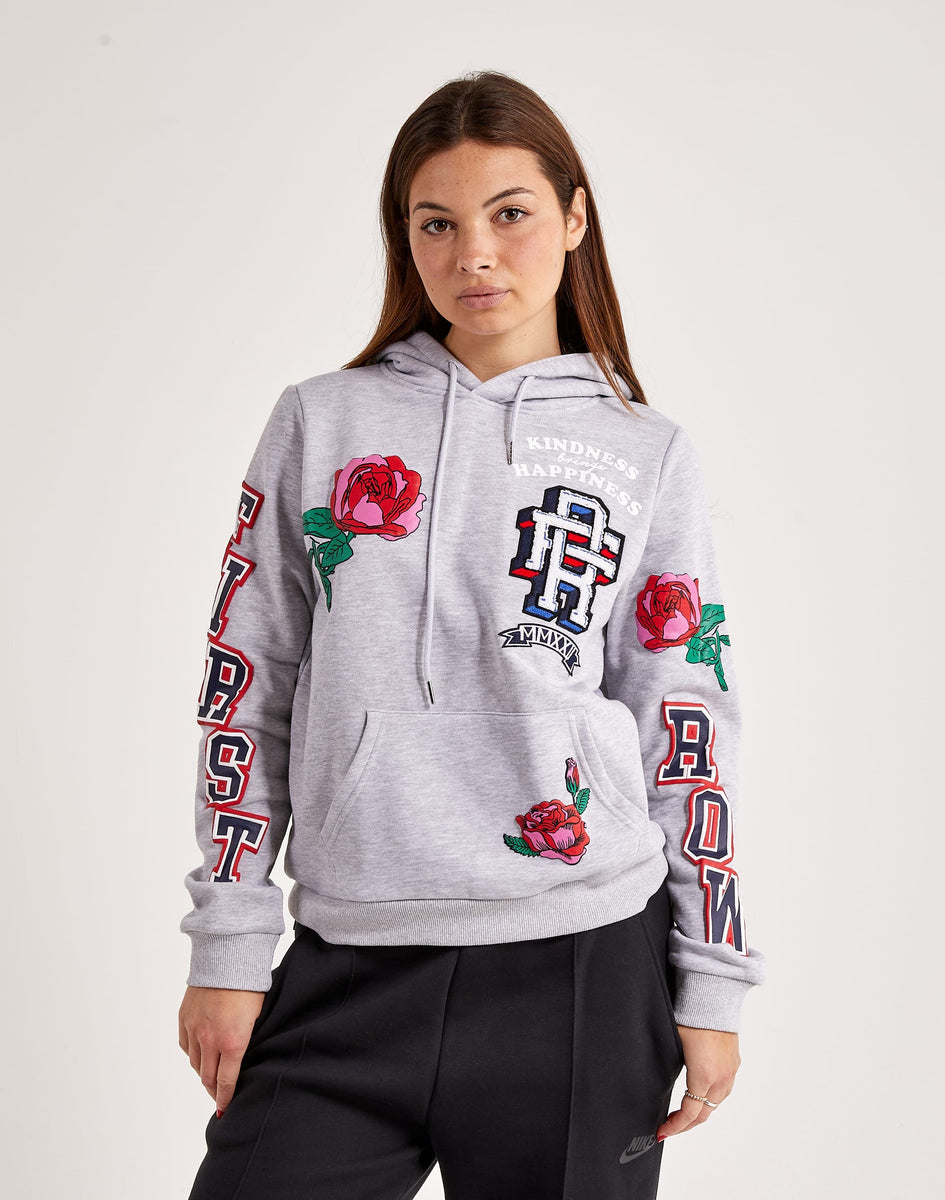 First Row Flower Power Fleece Pullover Hoodie – DTLR