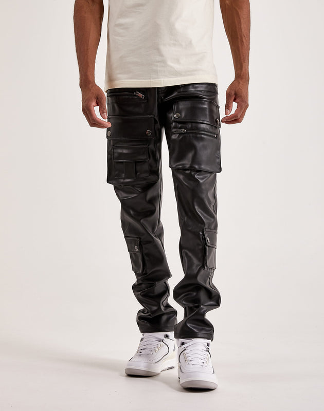 First Row Leather Racing Cargo Pants – DTLR