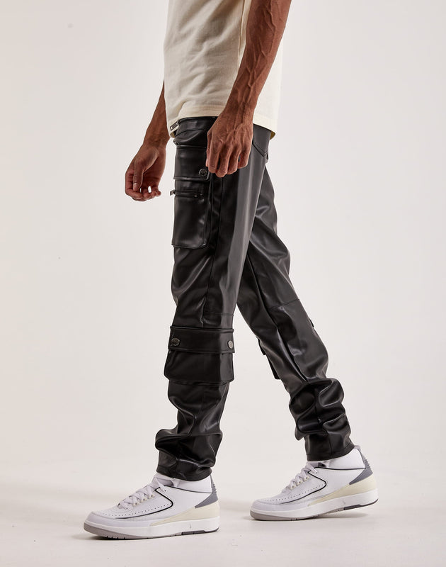 First Row Leather Racing Cargo Pants – DTLR