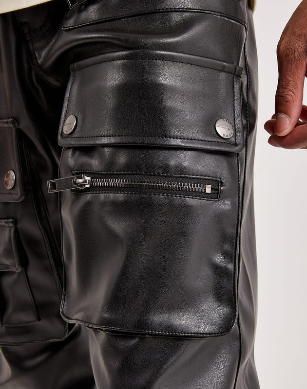First Row Leather Racing Cargo Pants – DTLR