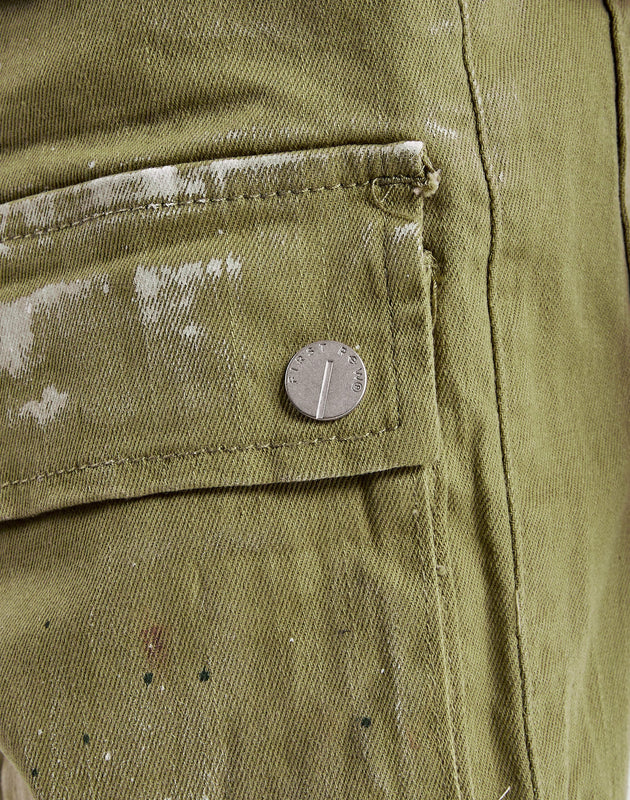 First Row Slim-Straight Cargo Pants – DTLR