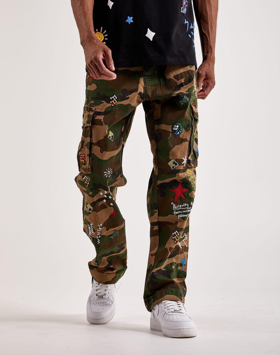 First Row Patch Cargo Pants – DTLR