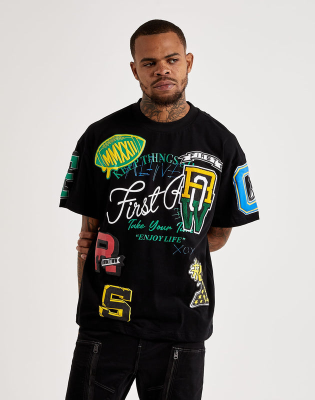 First Row Varsity Graphic Tee – DTLR