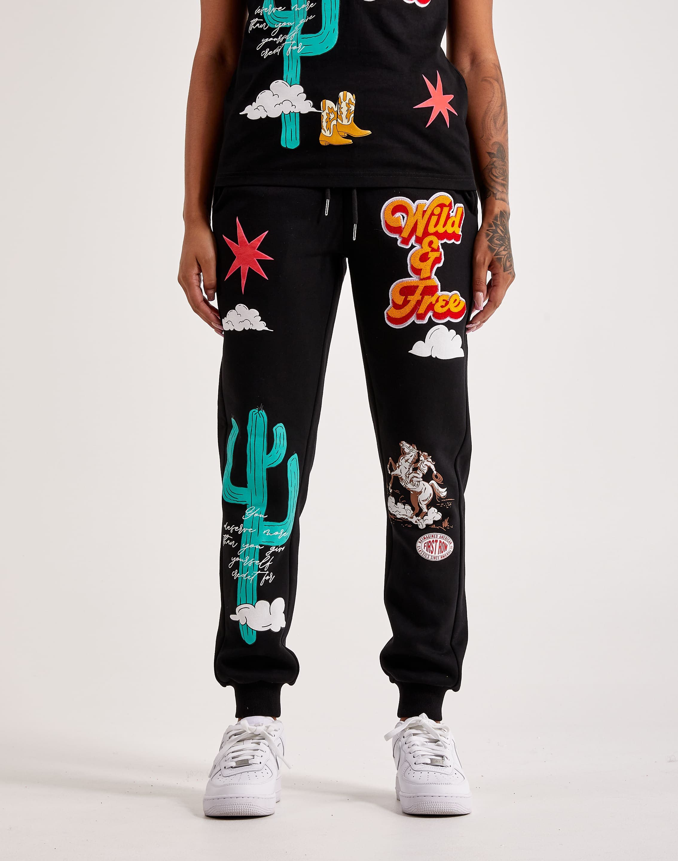 First Row Wild & Free Fleece Joggers – DTLR