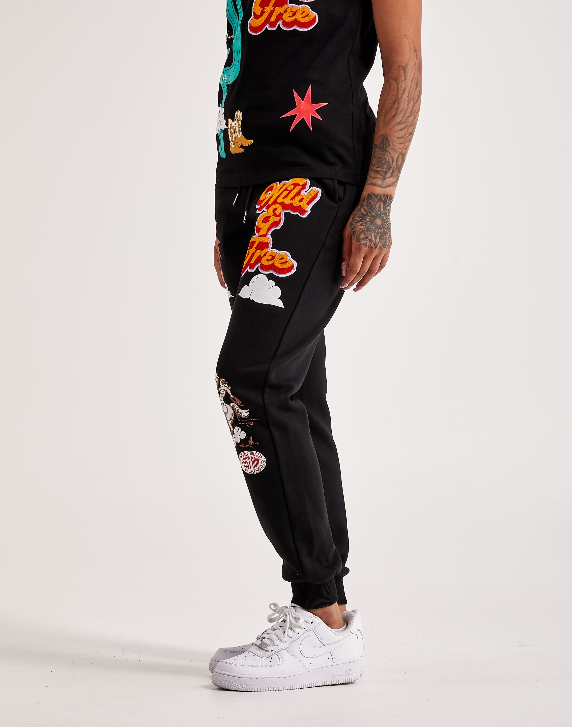 First Row Wild & Free Fleece Joggers – DTLR