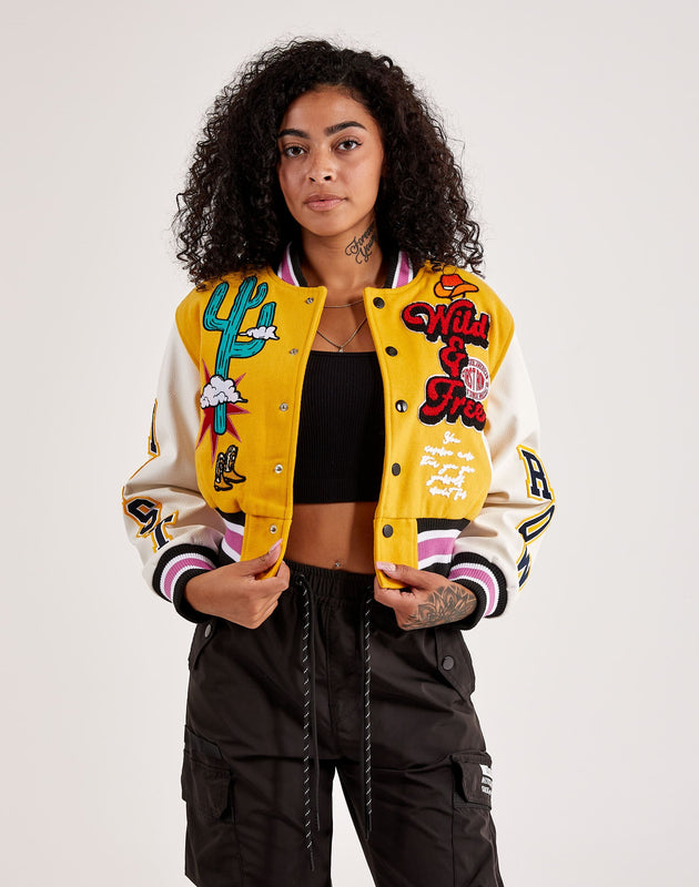 First Row Wild & Free Varsity Jacket – DTLR