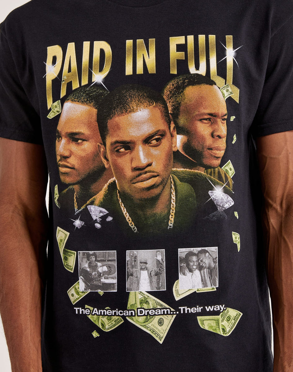 Goodie Two Sleeves Paid In Full Collage Tee – DTLR
