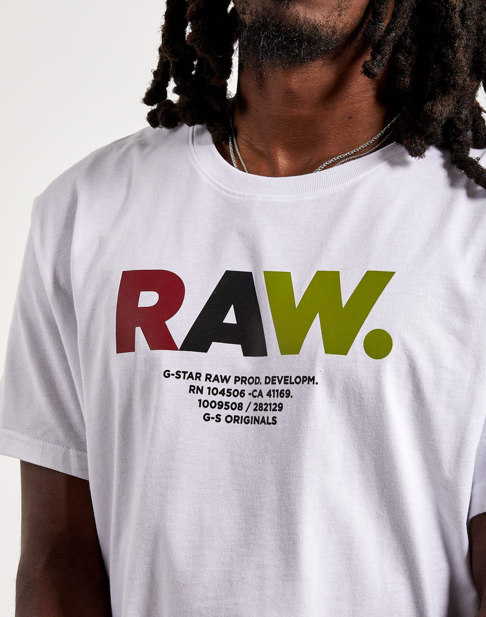 G-Star Multicolored Raw Tee – DTLR
