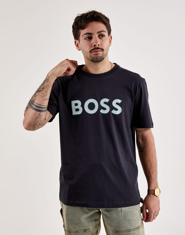 Boss Logo Outline Tee – DTLR