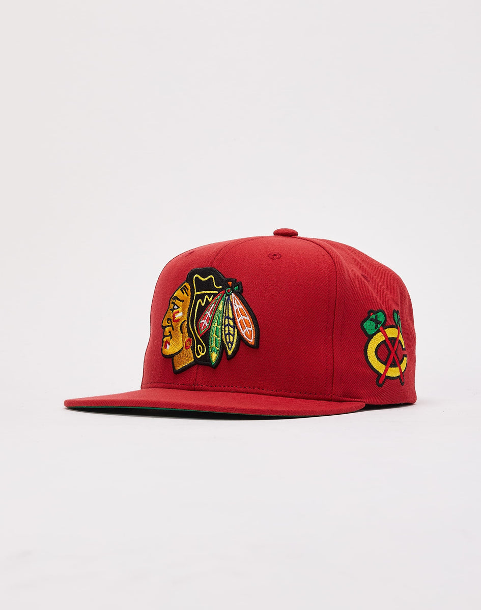 Mitchell & Ness Chicago Blackhawks Snapback Hat – DTLR