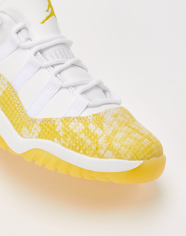 Jordan Air Jordan 11 Retro Low 'Yellow Snakeskin' Pre-School – DTLR