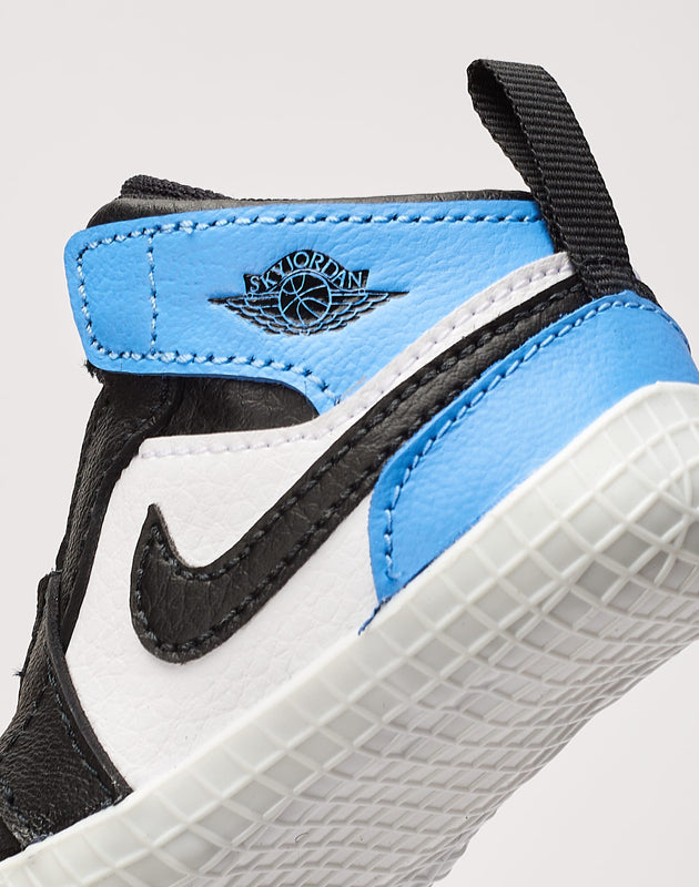 Jordan Air Jordan 1 Retro High OG Crib Bootie 'University Blue' Infant ...