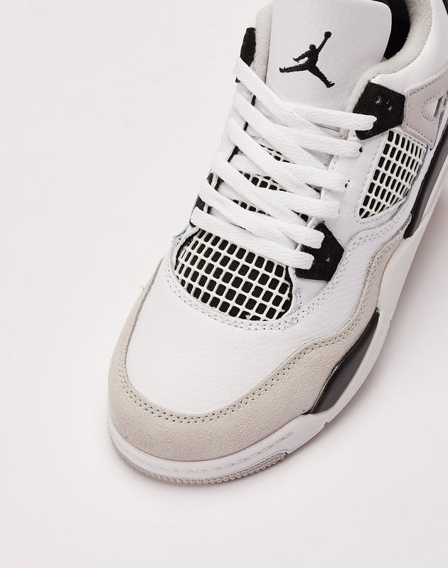 Jordan Air Jordan Retro 4 'White And Black' Pre-School – DTLR