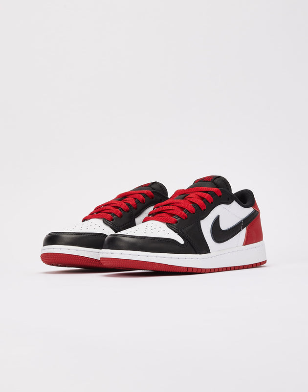 Jordan Air Jordan 1 Retro Low OG 'Black Toe’ Grade-School – DTLR