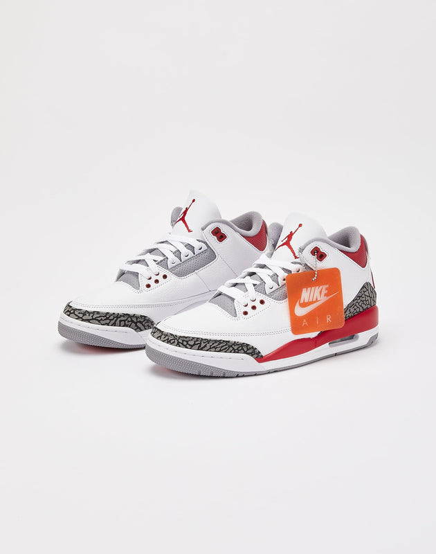 Jordan Air Jordan 3 Retro 'Fire Red' – DTLR