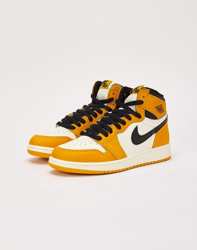 Jordan Air Jordan 1 Retro High OG 'Yellow Ochre’ Grade-School – DTLR