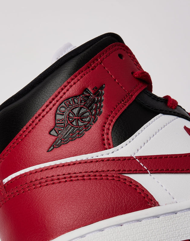 Jordan Air Jordan 1 Mid 'Bred Toe' – DTLR