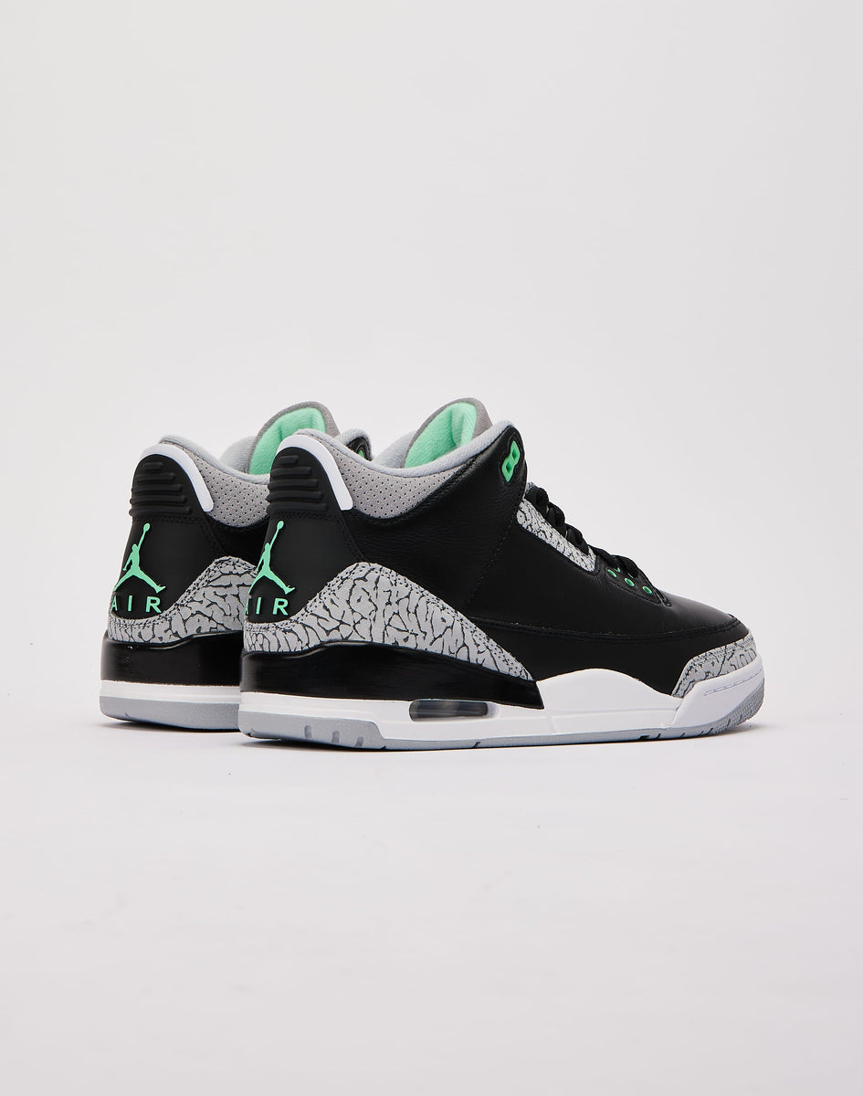 Jordan Air Jordan 3 Retro 'Green Glow' – DTLR