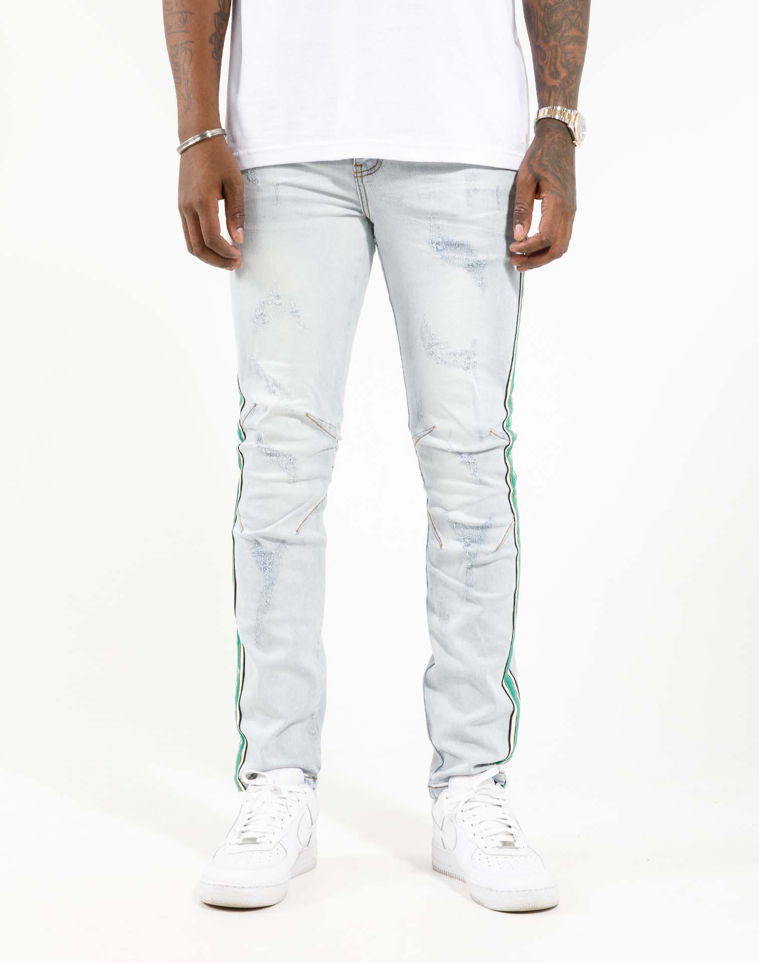 Kilogram Painted Stripe Jeans – DTLR