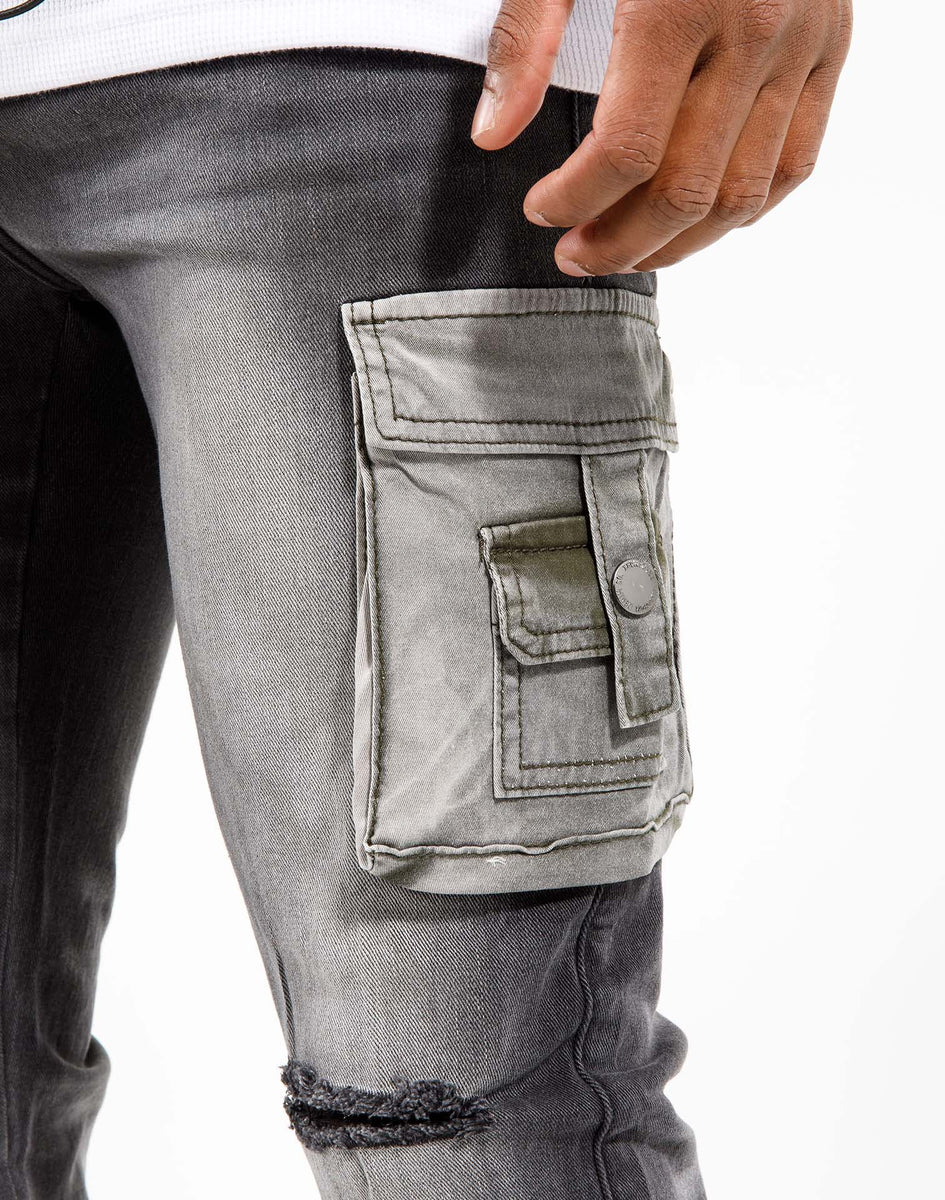 Kilogram Cargo Side Pocket Jeans – DTLR