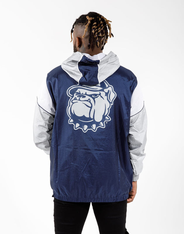 Mitchell & Ness GEORGETOWN UNIVERSITY HOYAS HIGHLIGHT WINDBREAKER – DTLR