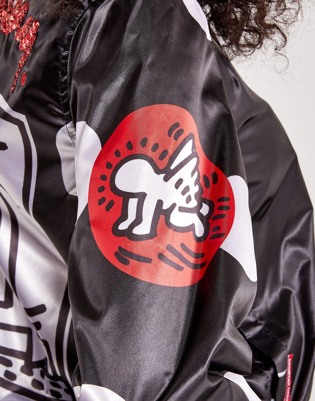Members Only Keith Haring Bomber Varsity Jacket – DTLR