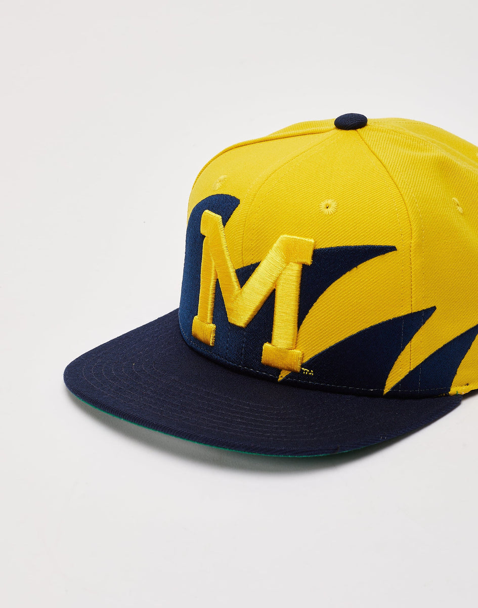 Mitchell & Ness Ncaa Sharkstooth University Of Michigan Snapback – DTLR