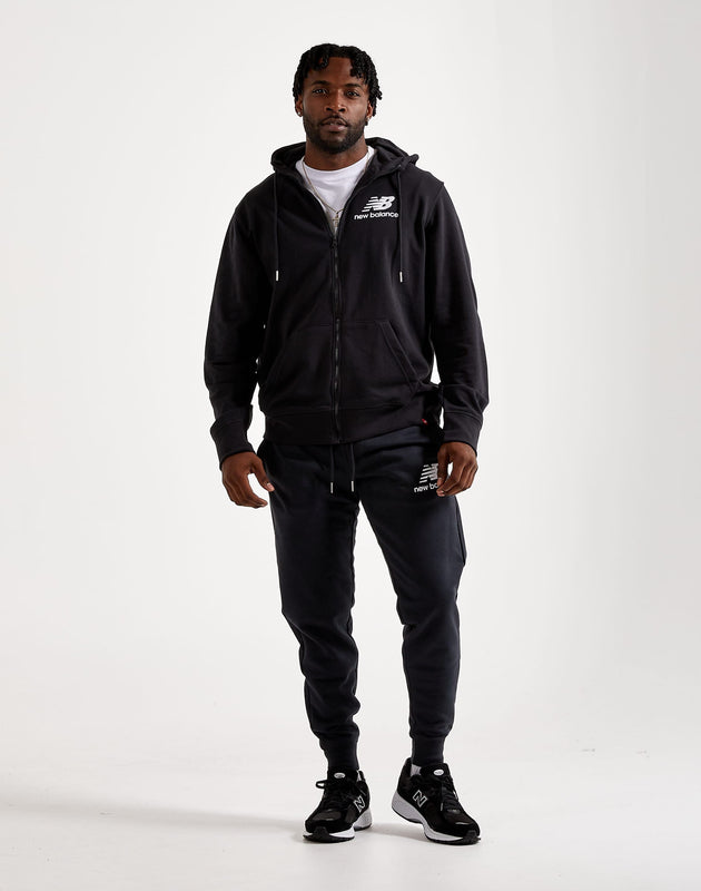 New Balance Essentials Stacked Full-Zip Hoodie – DTLR