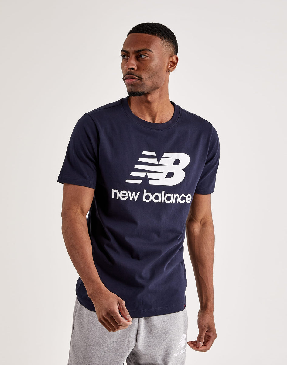 New Balance Essentials Stacked Logo Tee – DTLR