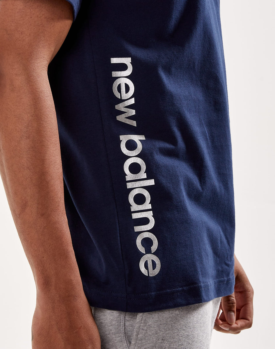 New Balance Essentials Metallic Logo Tee – DTLR