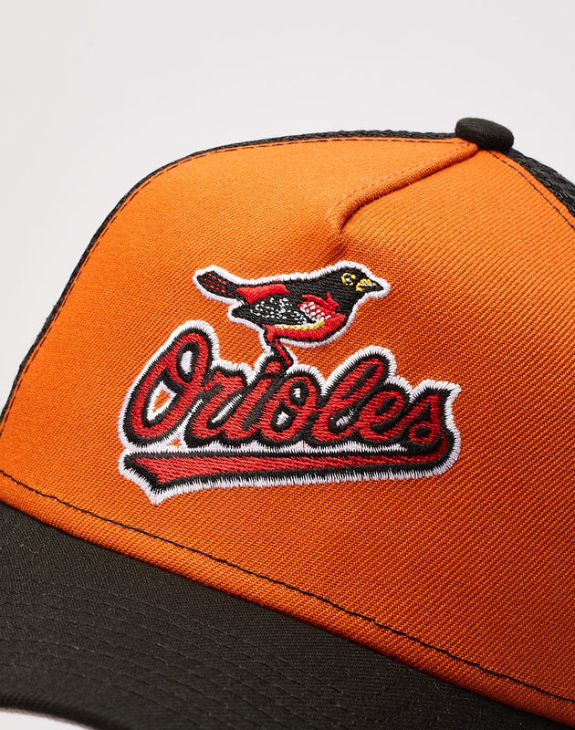 New Era Baltimore Orioles 9Forty A-Frame Trucker Hat – DTLR