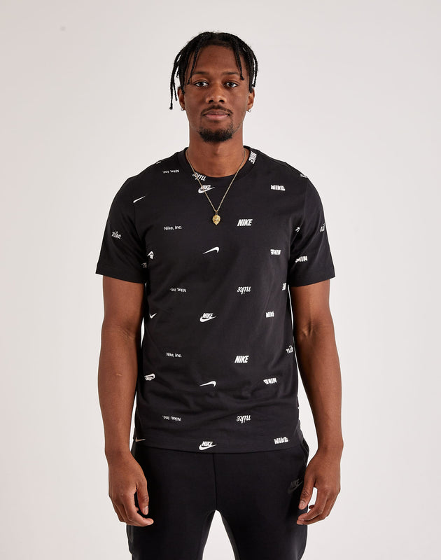 Nike Club Allover Print Tee – DTLR
