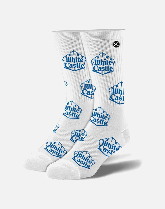 Odd Sox WHITE CASTLE LOGOS CREW SOCKS – DTLR