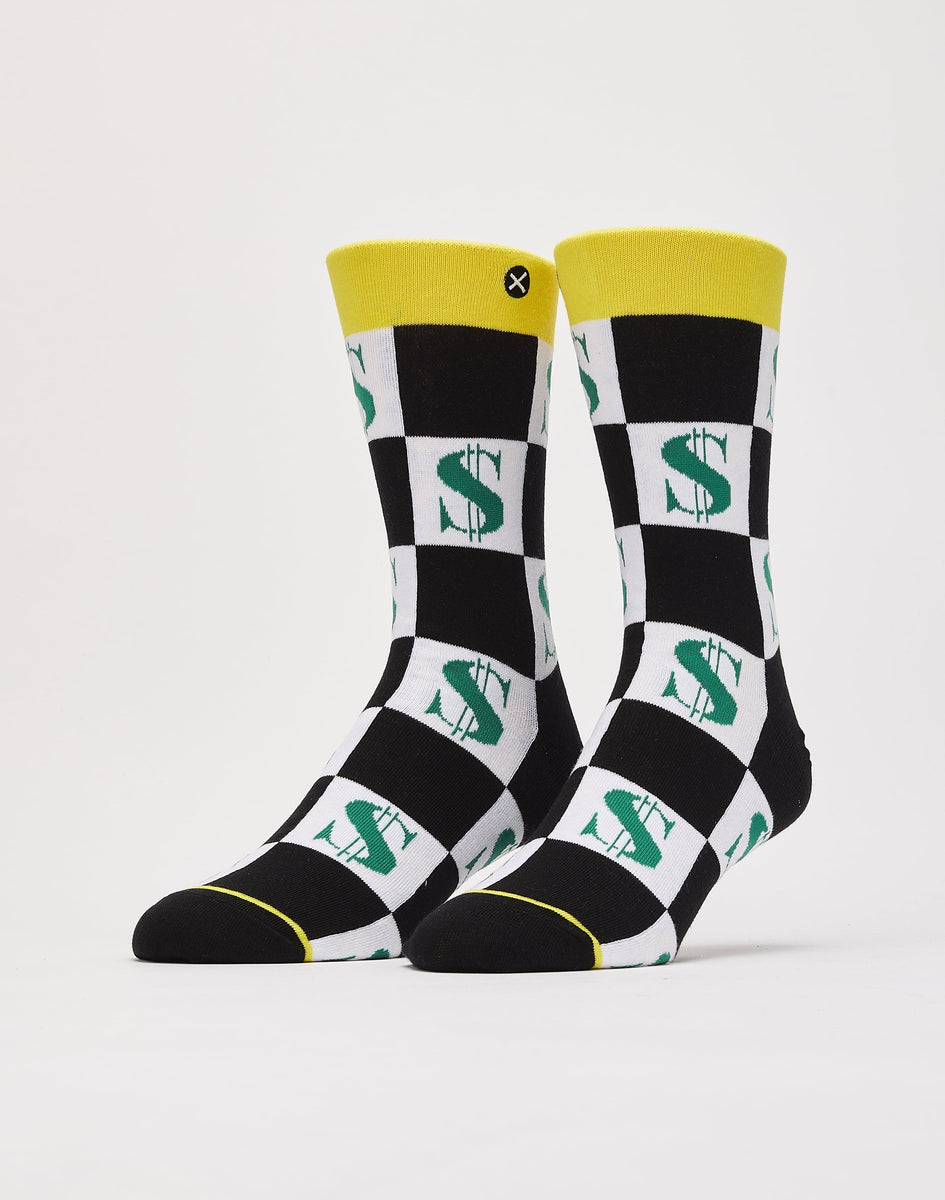 Odd Sox Checkerboard Money Crew Socks – DTLR