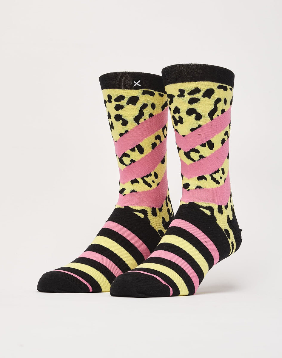 Odd Sox Leopard Chevron Crew Socks – DTLR