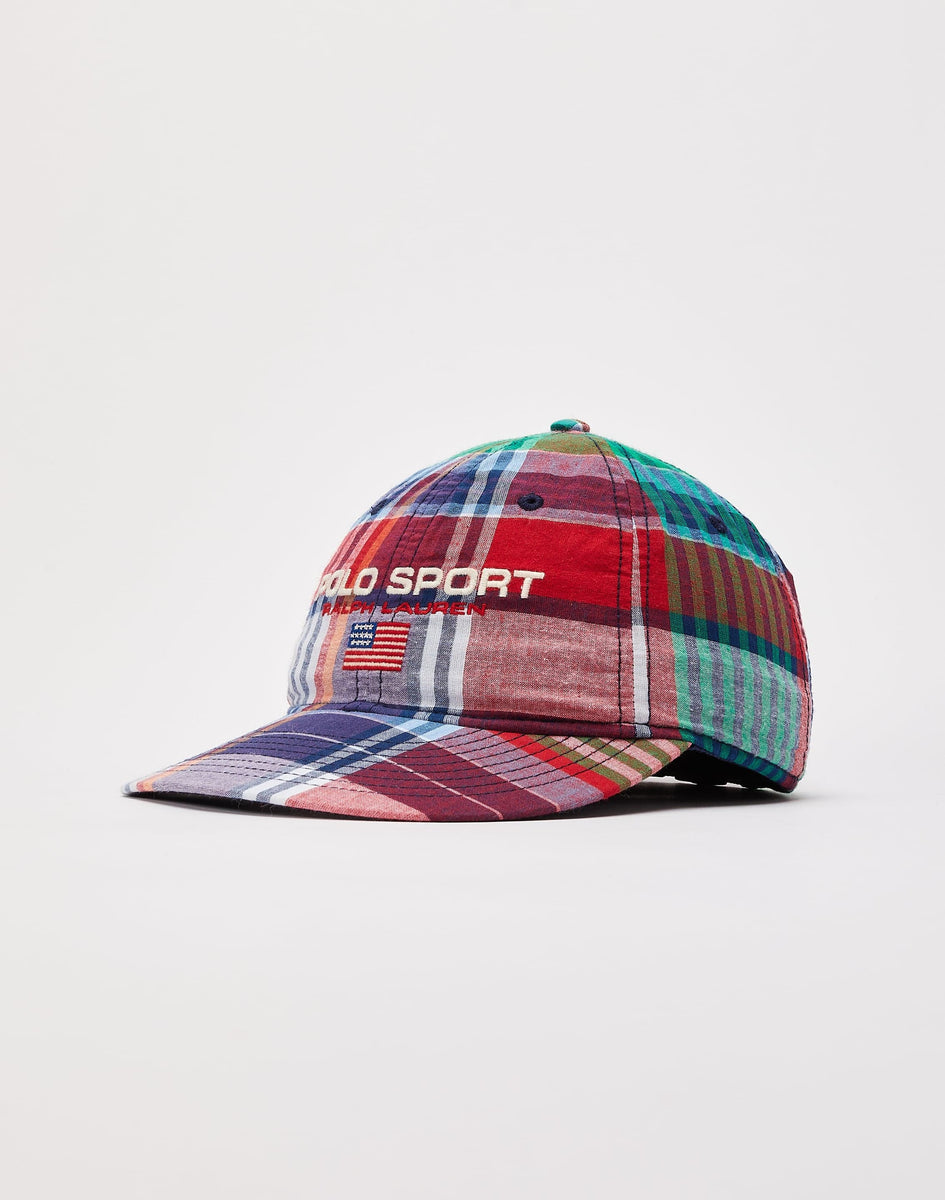 Polo Sport Madras Baseball Cap – DTLR