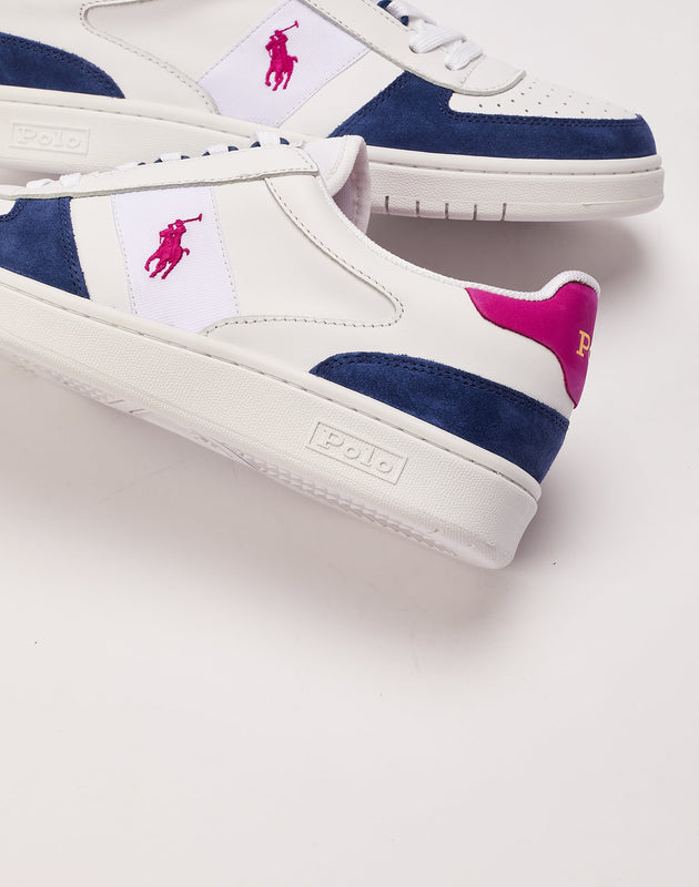 Polo Ralph Lauren Court Leather-Suede Sneaker – DTLR