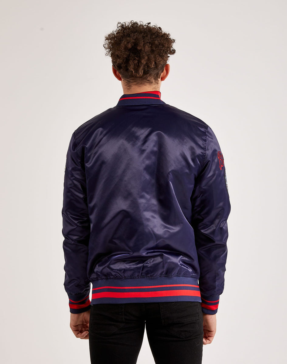 Pro Standard Atlanta Braves Satin Varsity Jacket – DTLR