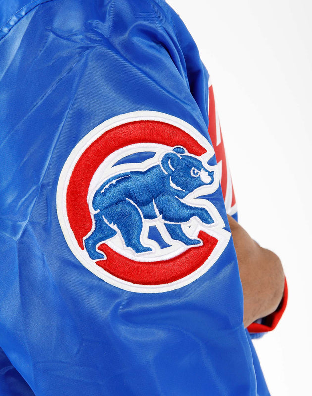 Pro Standard Mlb Chicago Cubs Wordmark Satin Jacket – DTLR