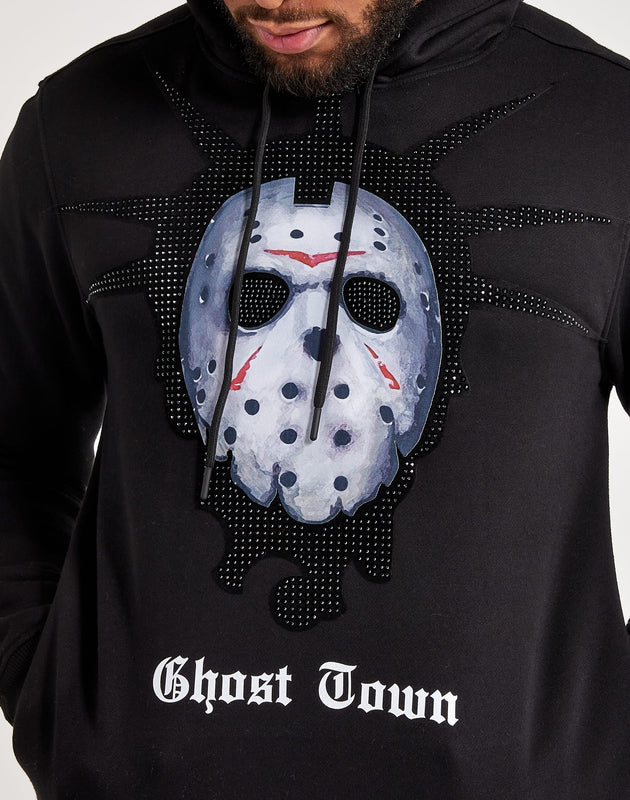 Roku Studio Rhinestone Ghost Town Pullover Hoodie – DTLR