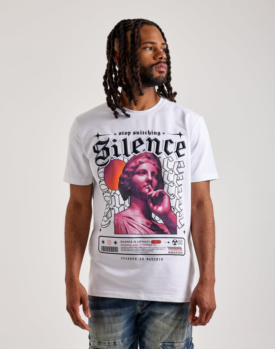 Streetz Iz Watchin The Silence Tee – DTLR