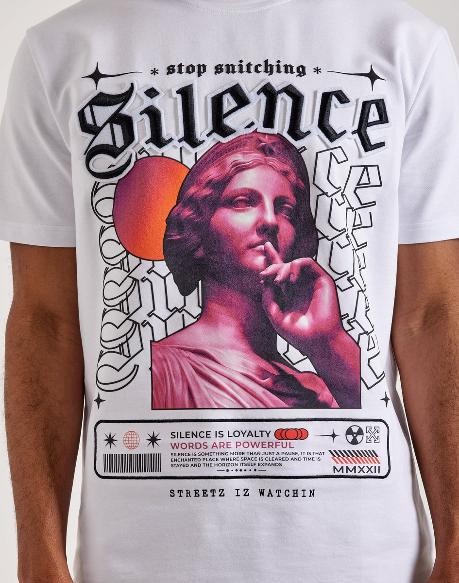 Streetz Iz Watchin The Silence Tee – DTLR