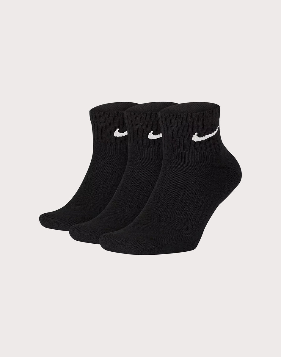Nike Everyday Cushioned Ankle Socks 3 Pack – DTLR